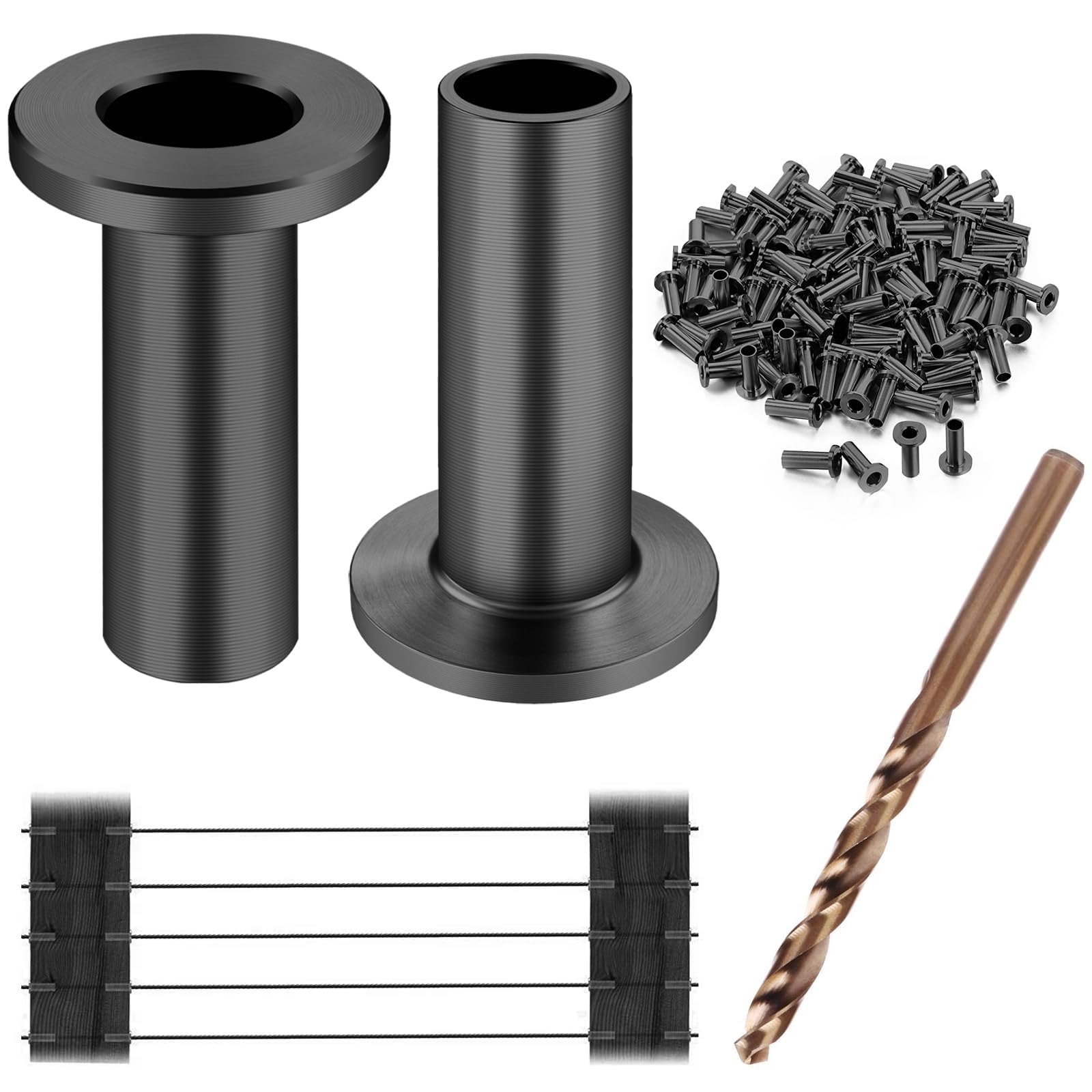 CKE Cable Railing Protector Sleeves BCR01-3/16