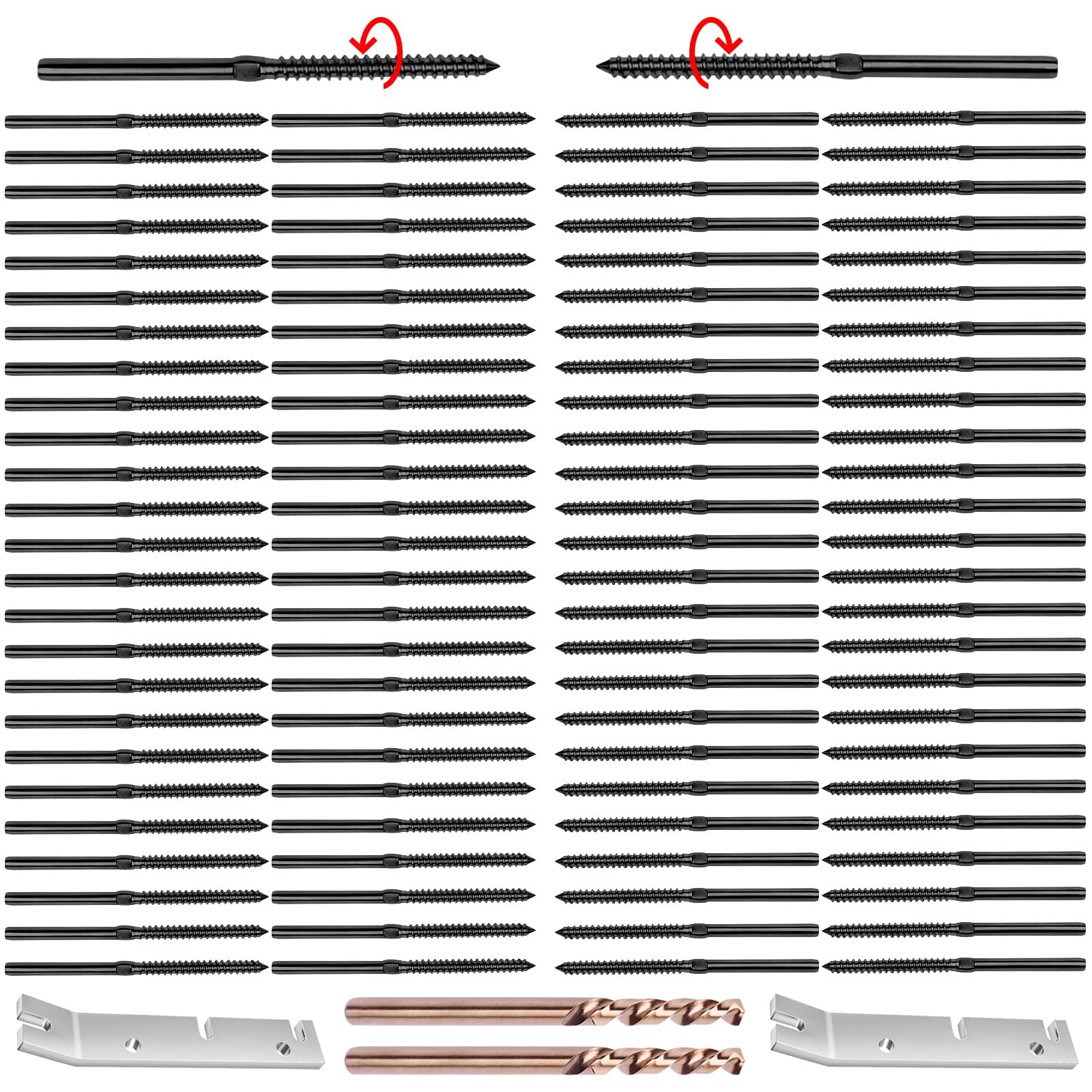 CKE Cable Railing Swage Lag Screws Tensioner BCR35-1/8